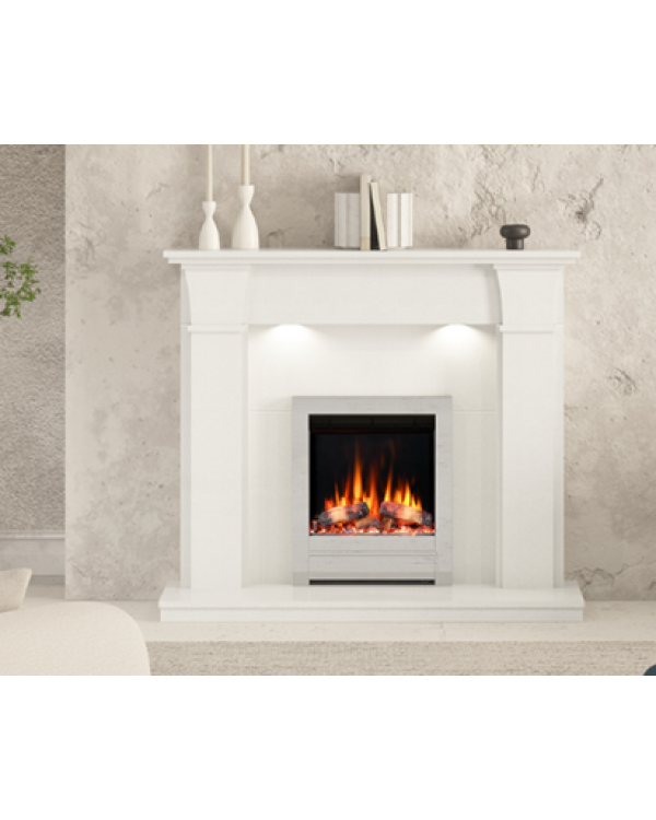 Elgin & Hall Diamond Ivy, Marble Fireplace